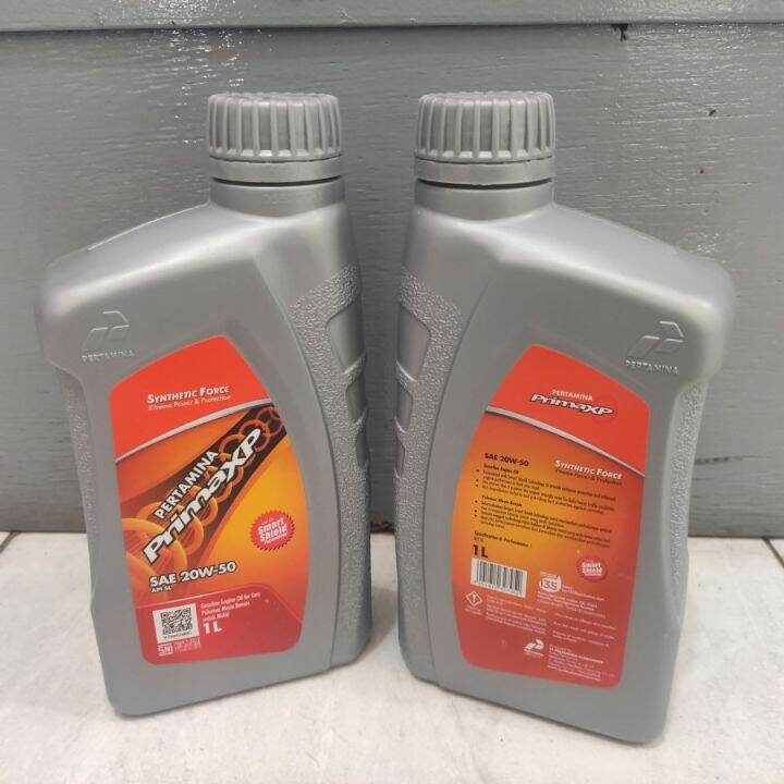Pertamina Prima XP 20w50 1 Liter | Lazada Indonesia