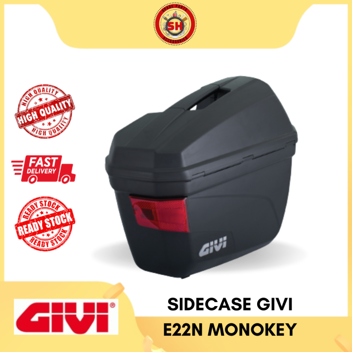 Side Case Givi E22N 22Litre Side Box (Ready Stock) 100% Original | Lazada