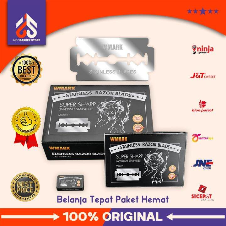Silet Wmark R-1 Isi Ulang Razor Alat Cukur Rambut Barbershop Original | Lazada Indonesia