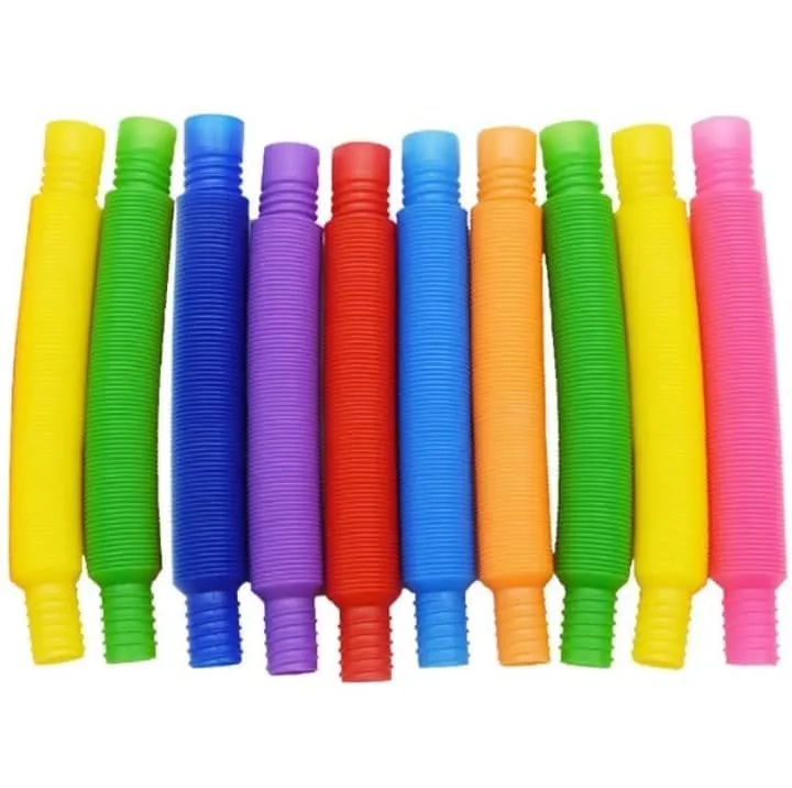 POP TUBE FIDGET TOYS PLASTIC STRESS RELIEF RANDOM COLOR | Lazada PH