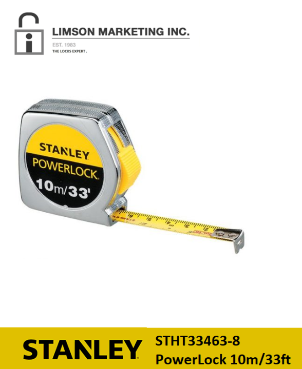 STANLEY TOOLS POWERLOCK TAPE RULE | Lazada PH