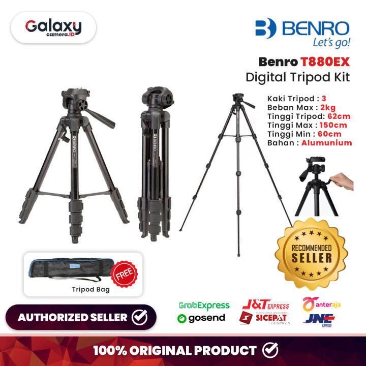 Benro T880EX Digital Tripod Kit | Lazada Indonesia