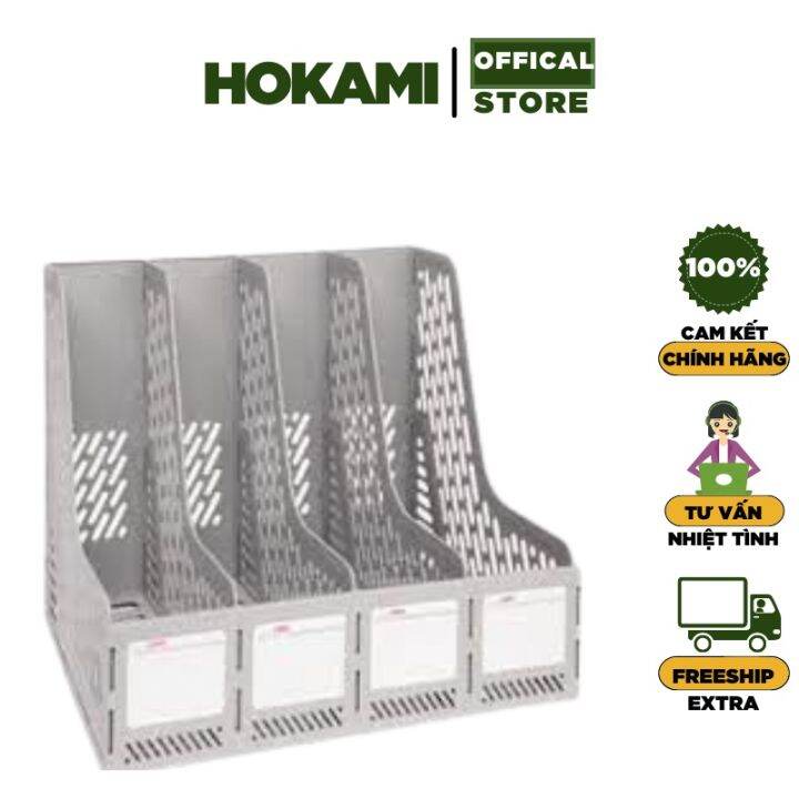 Kệ đựng tài liệu văn phòng phẩm Deli 3 ngăn - E9845 / 4 ngăn - E9846 ...