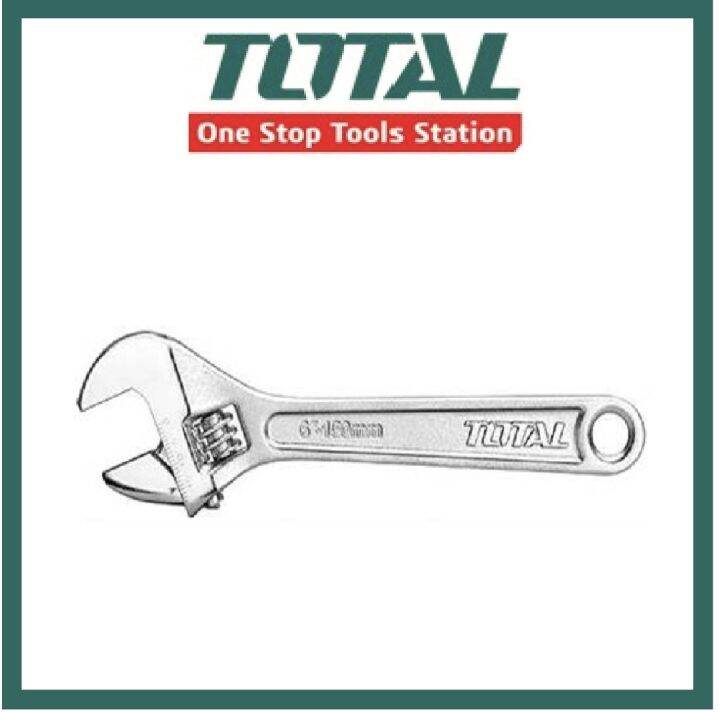 TOTAL THT101083 (20mm/8") CHR ADJ WRENCH | Lazada