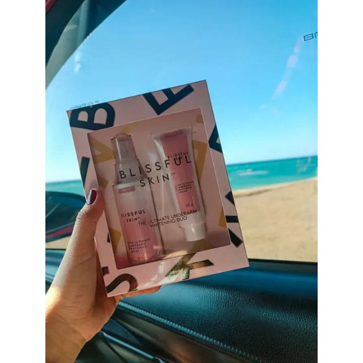 BLISSFUL SKIN DEO DUO UNDERARM WHITENING SPRAY AND CREAM | Lazada PH