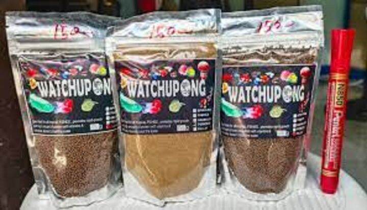 Watchupong Grow out Granules,Micro Pellets,Fry Booster 50-100Grams ...
