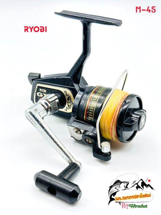 รอก รอกญี่ปุ่น รอกญี่ปุ่นมือ2 รอกตกปลา RYOBI GX-200 (M-45) ญี่ปุ่นมือ ...
