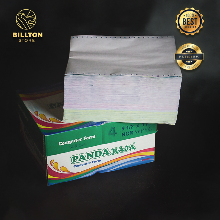 Kertas Komputer [ 1000 - 4000 SET ] Ukr. 9,5"x11" /2 ( 1-5 PLY BAGI 2 ...