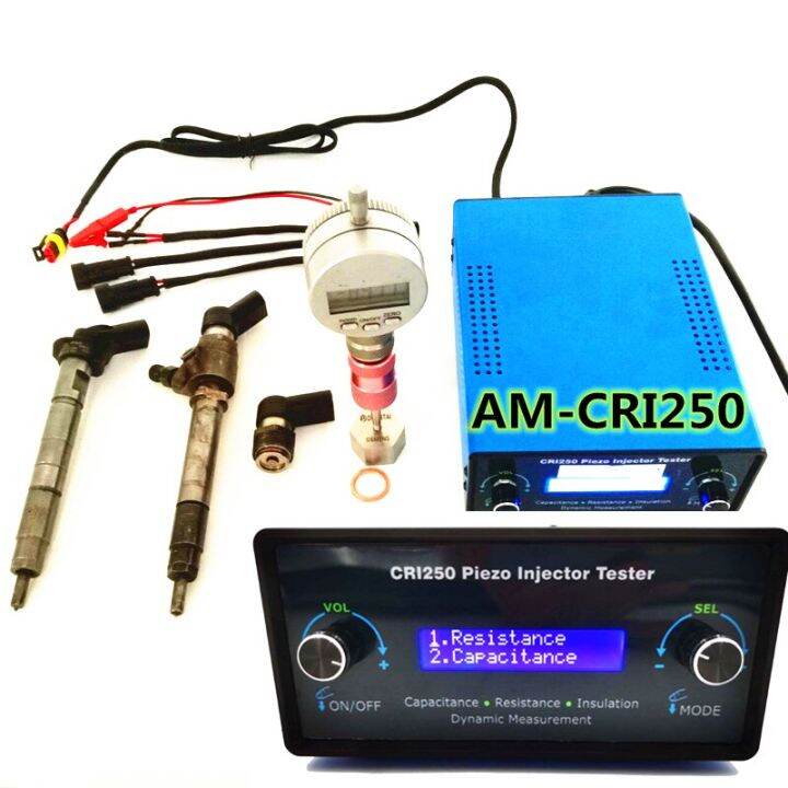 AM-CRI250 Diesel Piezo Common Rail Injector LCR Pulse Tester Crystal ...