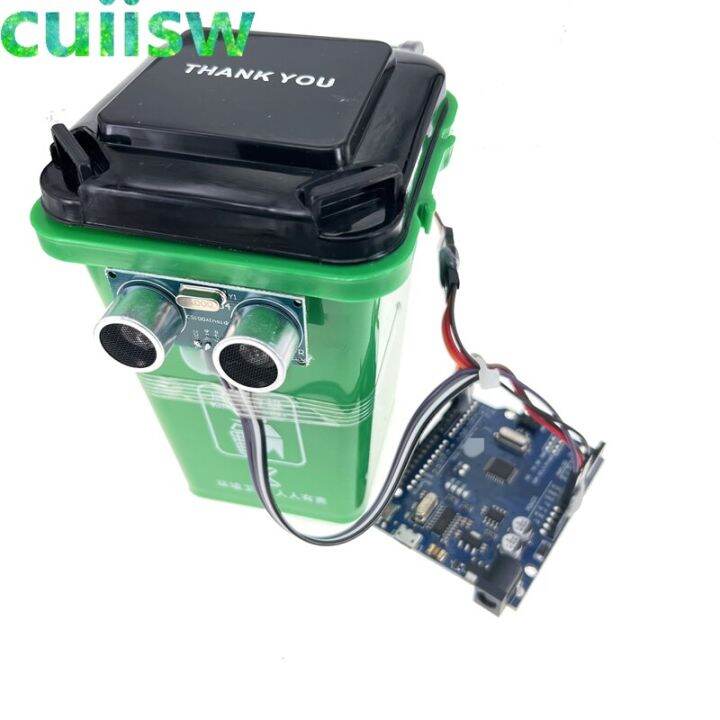 Diy Arduino Kit Ultrasonic ถังขยะอัตโนมัติหุ่นยนต์ Diy ชุด UNO R3 ...