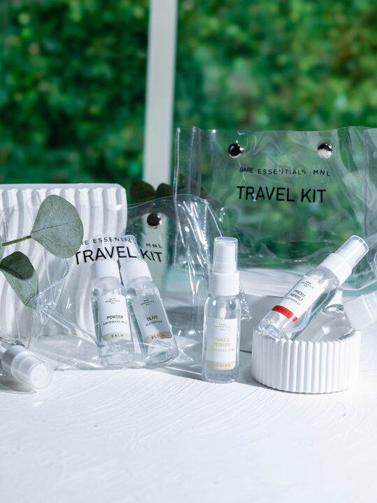 Travel Kit -- BARE ESSENTIALS MANILA | Lazada PH