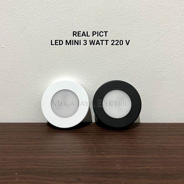 LAMPU DOWNLIGHT LED MINI TEMPEL OUTBOW 3 WATT 220V / LAMPU CABINET ...