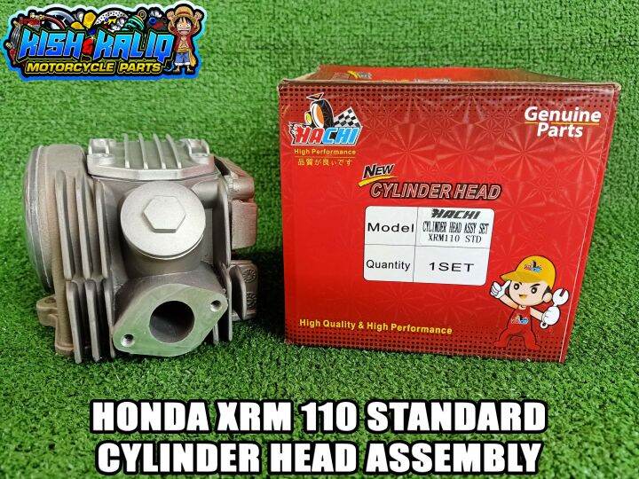 HONDA XRM 110 CYLINDER HEAD COMPLETE ASSEMBLY | Lazada PH
