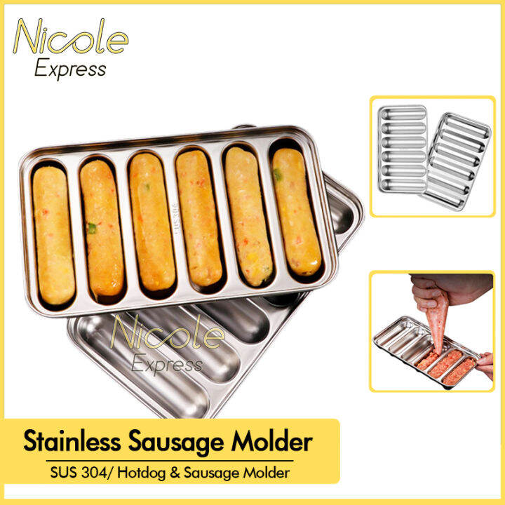 Stainless Steel DIY Sausage Molder Easy Hotdog Molder | Lazada PH