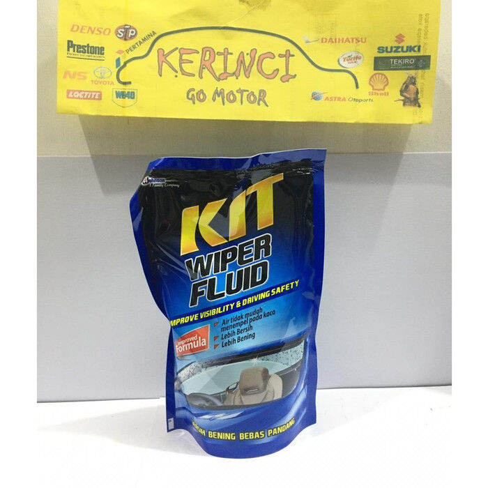 KIT WIPER FLUID 400ml - CAIRAN PEMBERSIH KACA MOBIL KIT - WIPER FLUID ...