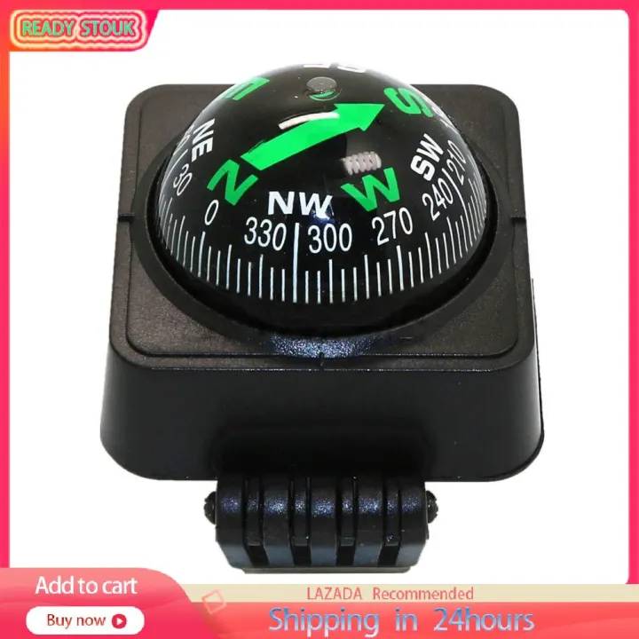 Adjustable Navigation Dashboard Car Compass Cycling Hiking Direction ...
