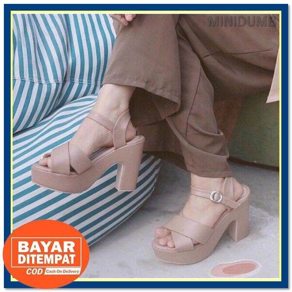 High Heels Terbaru 2022 Branded Tinggi Korean Kekinian Dewasa Viral ...
