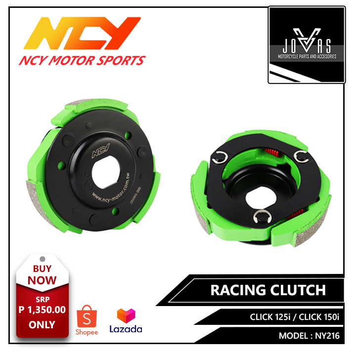 NCY MOTOR SPORTS RACING CLUTCH MODEL No : NY216 CLICK150i/CLICK125i ...