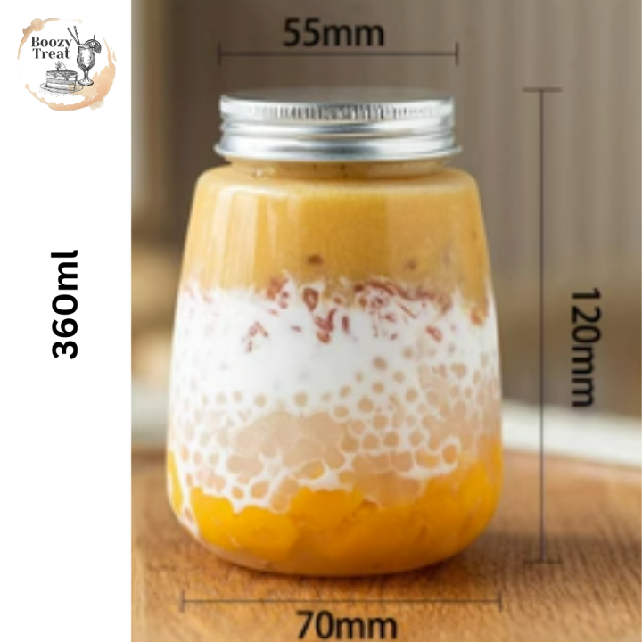 Boozy Treat - Disposable Fat/U Shape Boba/Bubble Tea/Drinks Plastic ...