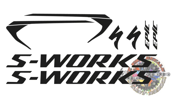 S-WORK SPECIALIZED BIKE FRAME DECALS | Lazada PH