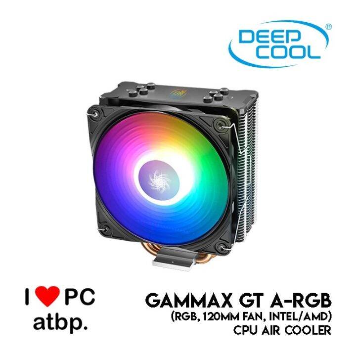 【COD】 Deepcool Gammax GT A-RGB CPU Air Cooler (RGB 120mm Fan Intel/AMD DP-MCH4-GMX-GT-ARGB ...