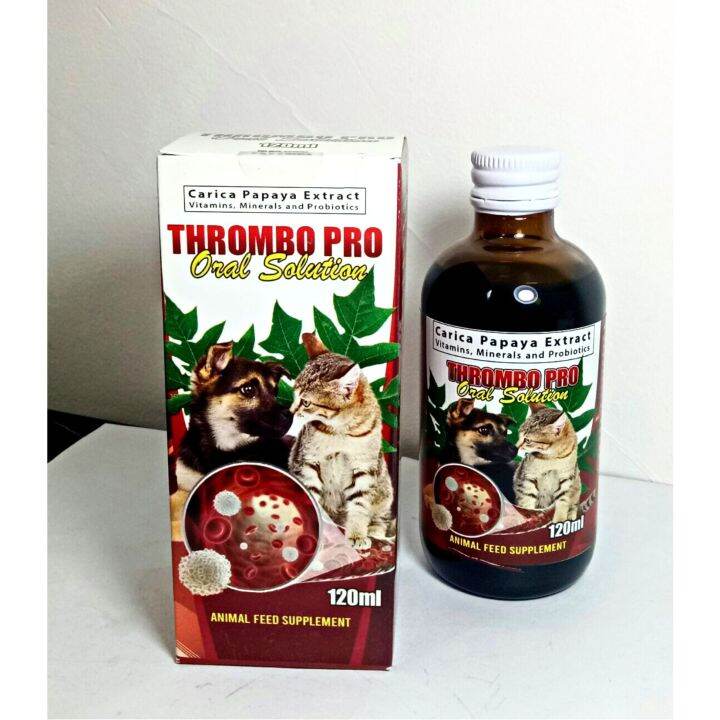 [RCG AGRIVET] 1 bottle Thrombo Pro Oral Solution 120ml Animal Feed ...