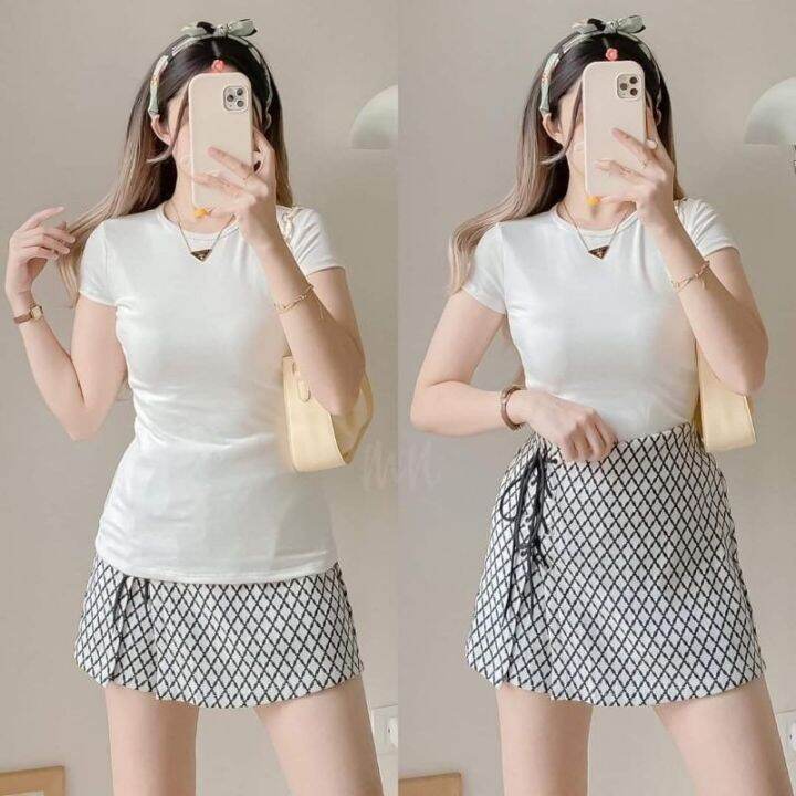 Basic Top Double Lining | Lazada PH