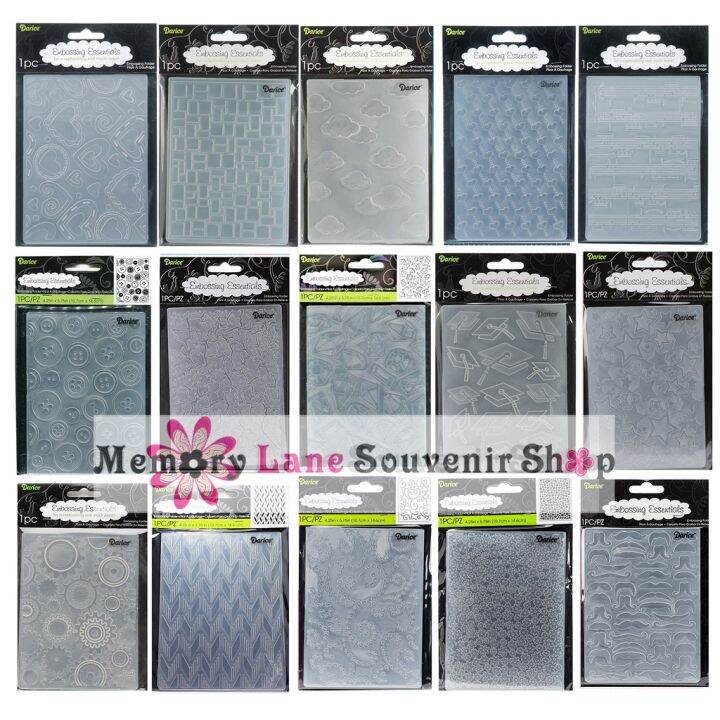 Darice Embossing Folders # 1 | Lazada PH