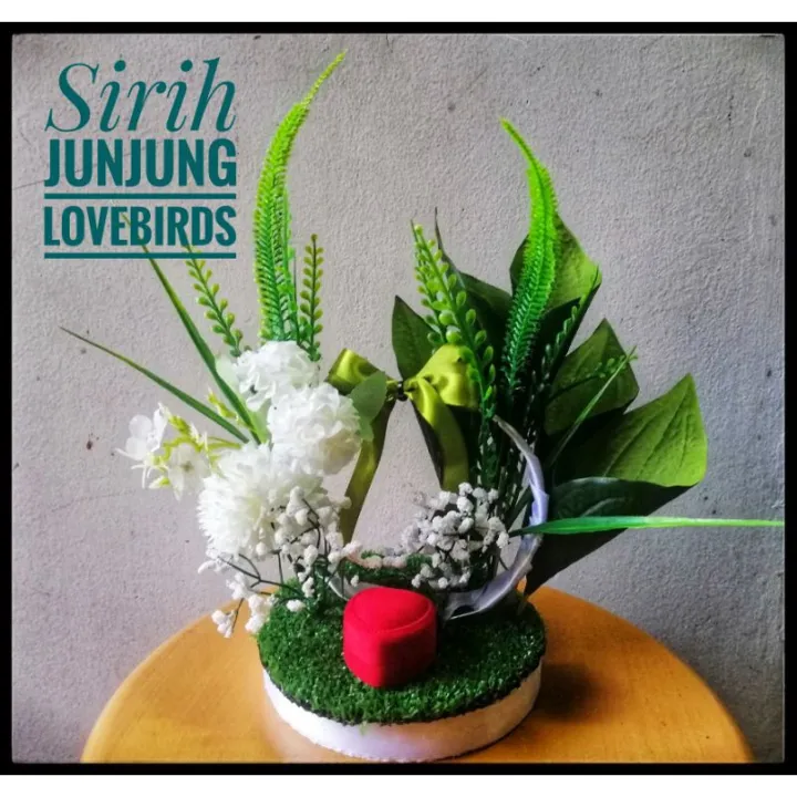 🎀Raynrose Gubahan Sirih Junjung Lovebirds Merisik Bertunang Nikah ...