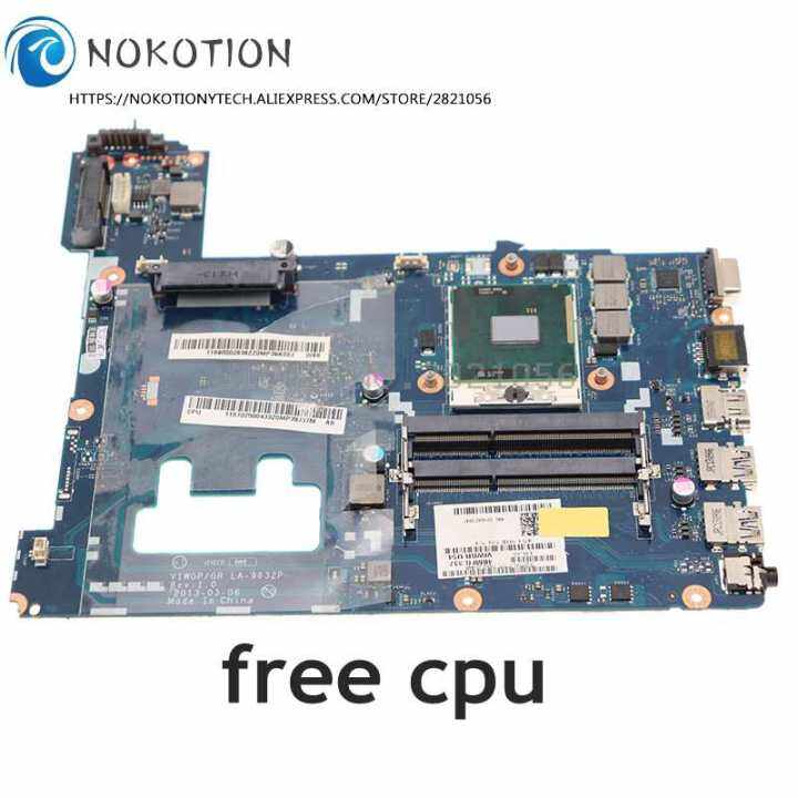 NOKOTION VIWGP/GR LA-9632P MAIN BOARD For Lenovo Ideapad G500 Laptop ...