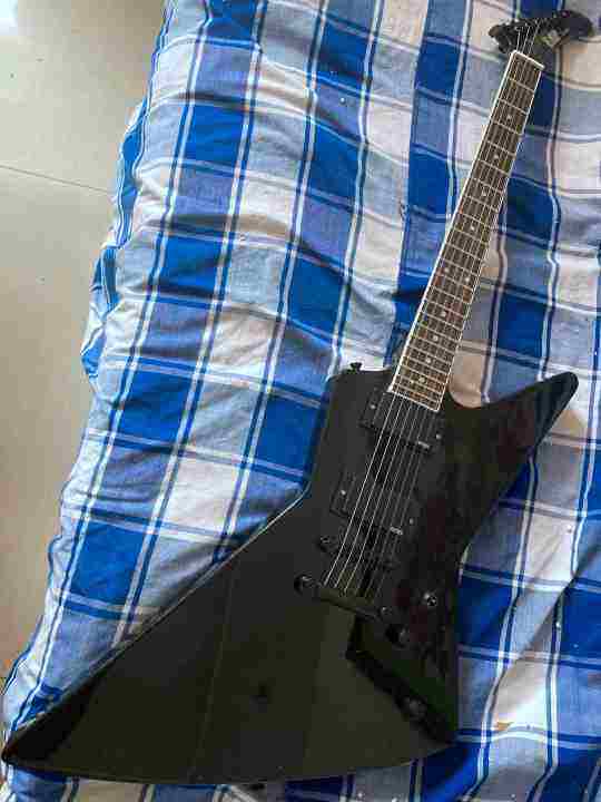 Hot Selling 6 Strings Custom ESP Explorer -250 II Black Electric Guitar ...