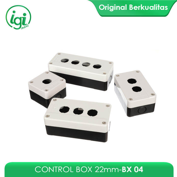 CONTROL BOX PUSH BUTTON 4 LUBANG 22mm / CONTROL BOX PUSHBUTTON 4 HOLE ...