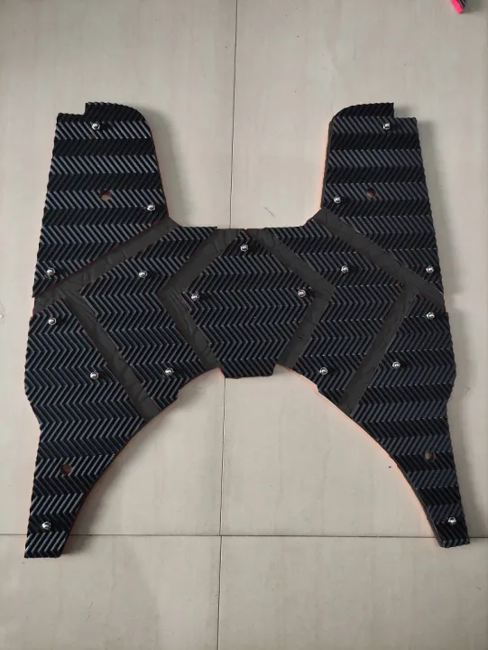 Yamaha Mio Soul i 125 / 125s Rubber Matting D Design w Stainless Screw ...