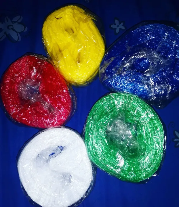 Soft twine plastic / Rope straw MULTI COLOR | Lazada PH