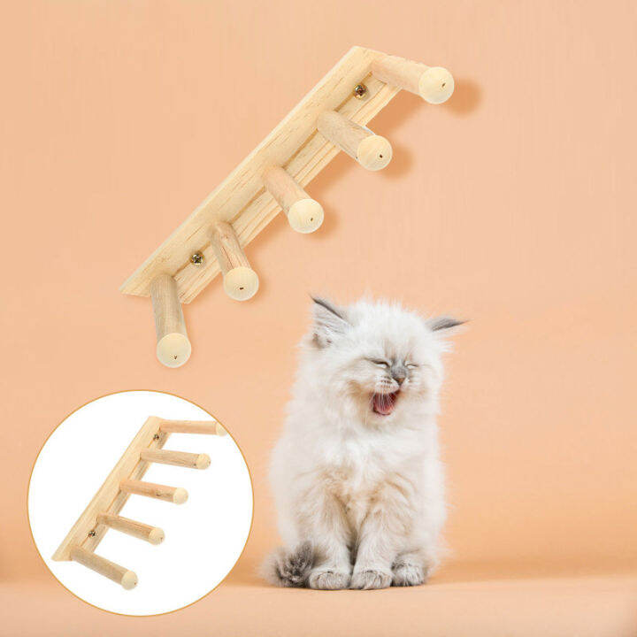 Wall Mount Cat Furniture Parrot Toys Cat Climbing Platform Wall Mount ...