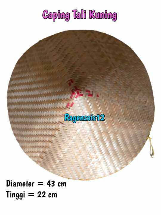 Caping tali kuning caping bambu caping mahasiswa caping murah dudukuy ...