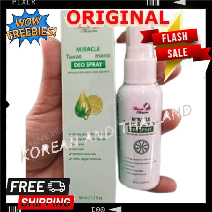 Newest Packaging Beauty Obsession Deo Spray ORIGINAL Tawas Calamansi ...