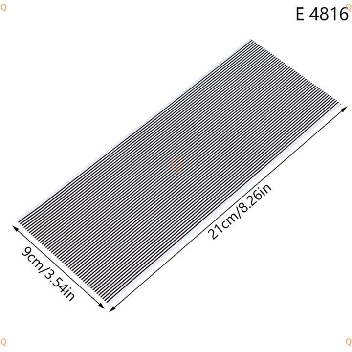 QR Zebra Line Conductive Paper LCD Screen Calculator Electronic Scale ...