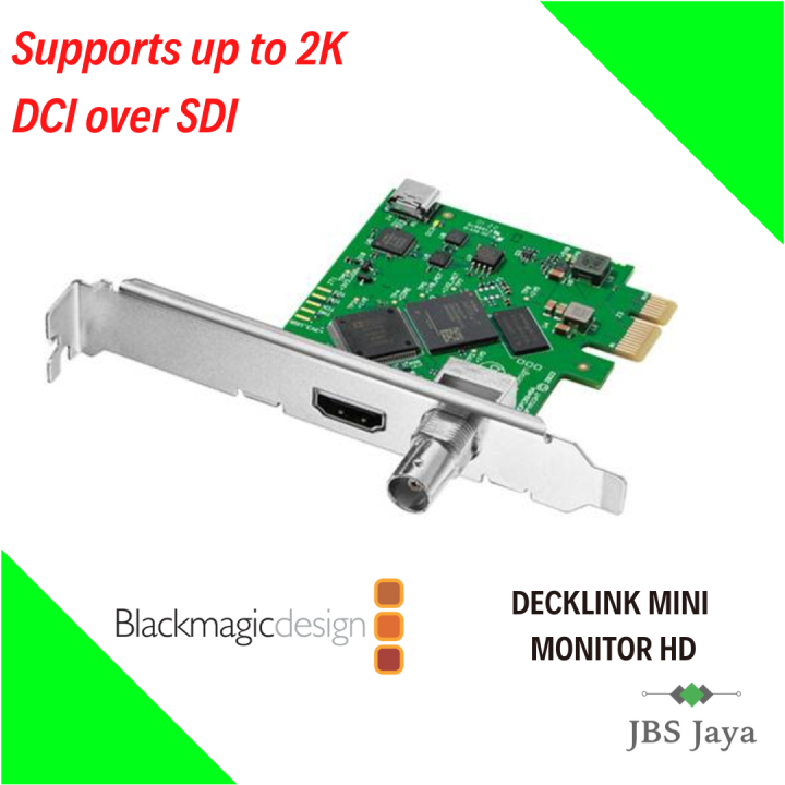 Blackmagic Design DeckLink Mini Monitor HD | Lazada