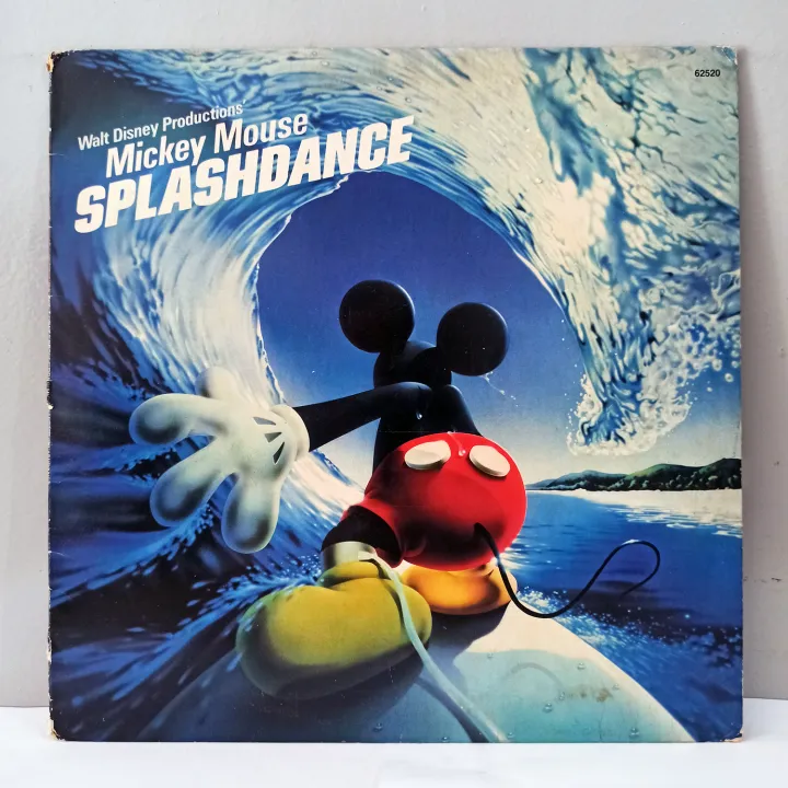 Various - Walt Disney's Mickey Mousee Splashdance - Vinyl Record Plaka ...