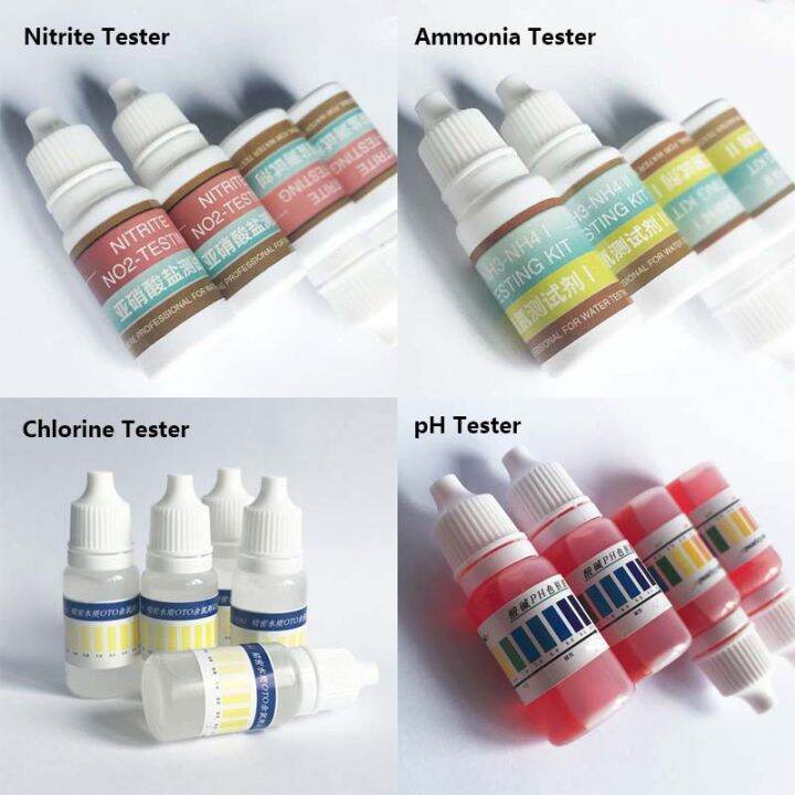 Ready Stock Water Quality Test Reagent Kit pH Tester Chlorine Tester ...