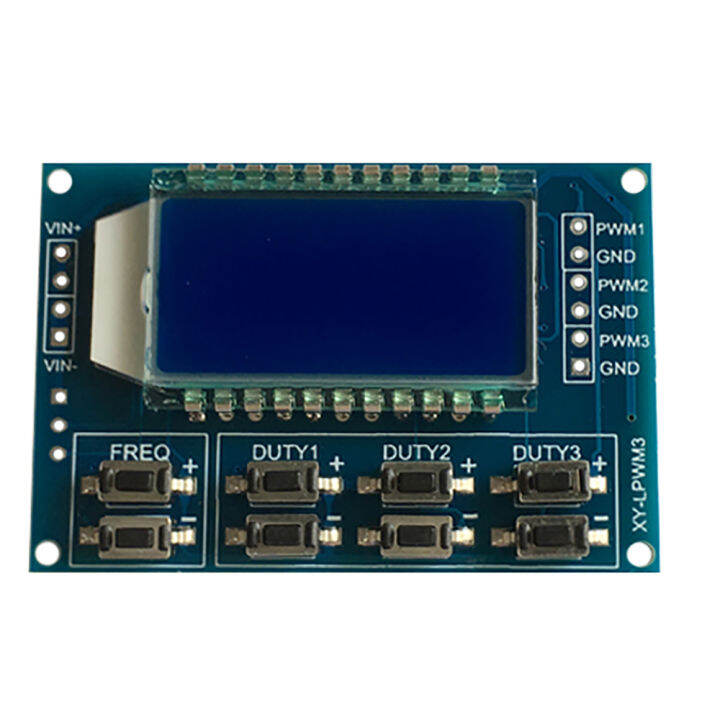 3 Channel LCD Backlight Digital Signal Generator Square Wave PWM Pulse ...