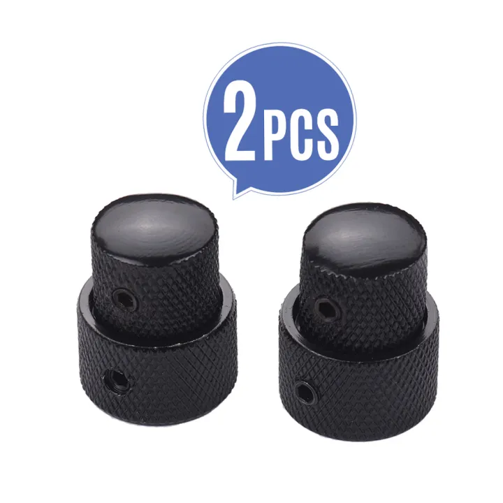 2 Sets Dual Concentric Stacked Control Knobs for Electric Bass Guitars ...