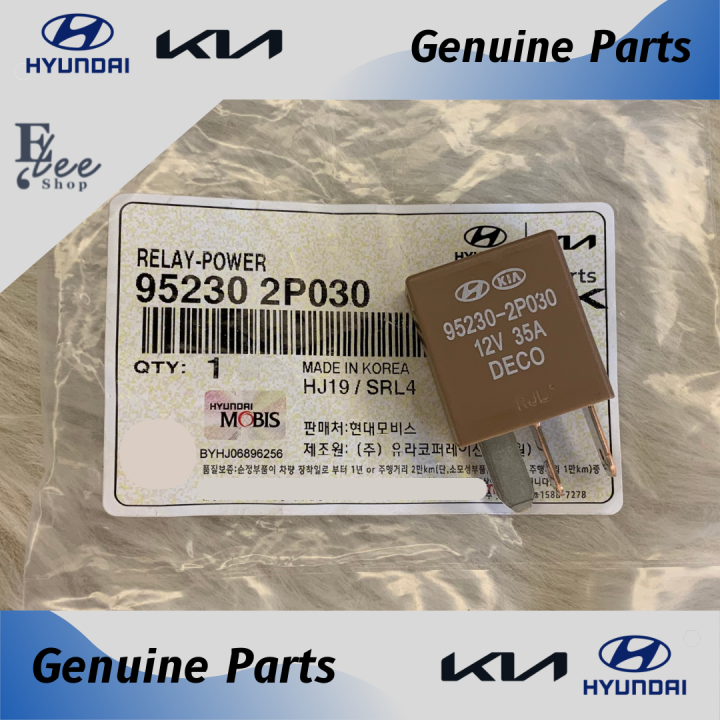 RELAY ASSY POWER 12V 35A for Hyundai and Kia 952302P030, 952202S000 ...