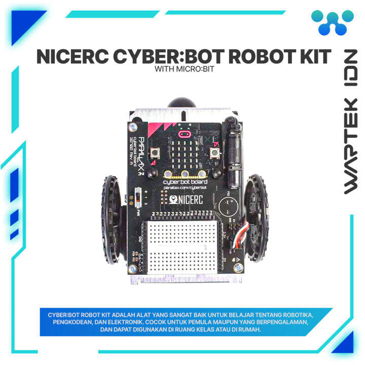 NICERC Cyber:bot Robot Kit With Micro:bit | Lazada Indonesia