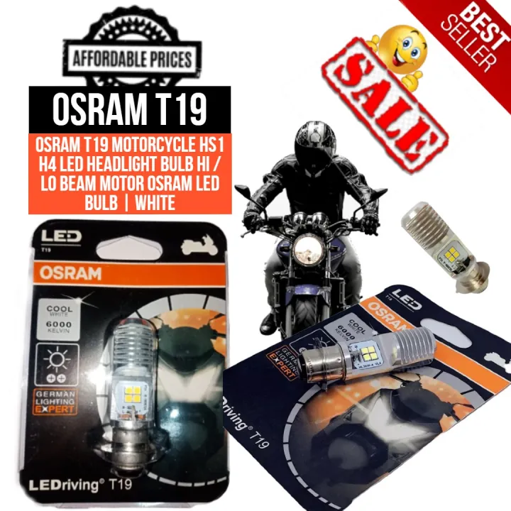 RUSI TG150 - OSRAM T19 MOTORCYCLE HS1 H4 LED HEADLIGHT BULB HI / LO BEAM MOTOR OSRAM LED BULB ...