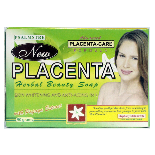 New Placenta Herbal Beauty Soap with Papaya Extract 90g | Lazada PH