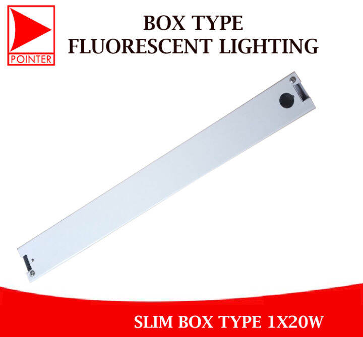 Pointer Slim Box Type Fluorescent Lighting Fixture Only | Lazada PH