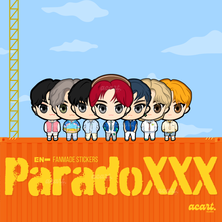 Enhypen Paradoxxx Invasion Stickers Lazada Ph