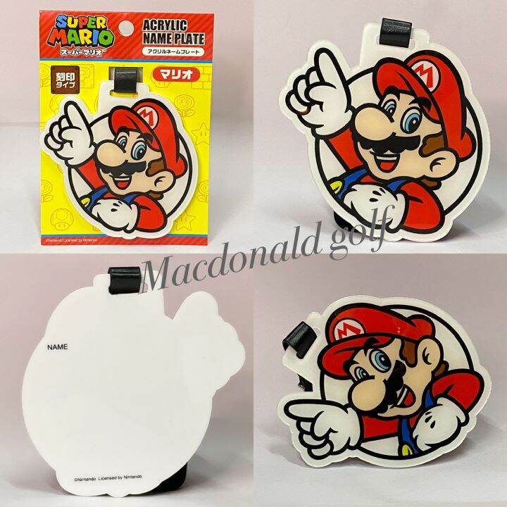 Name plate acrylic Super Mario | Lazada.co.th
